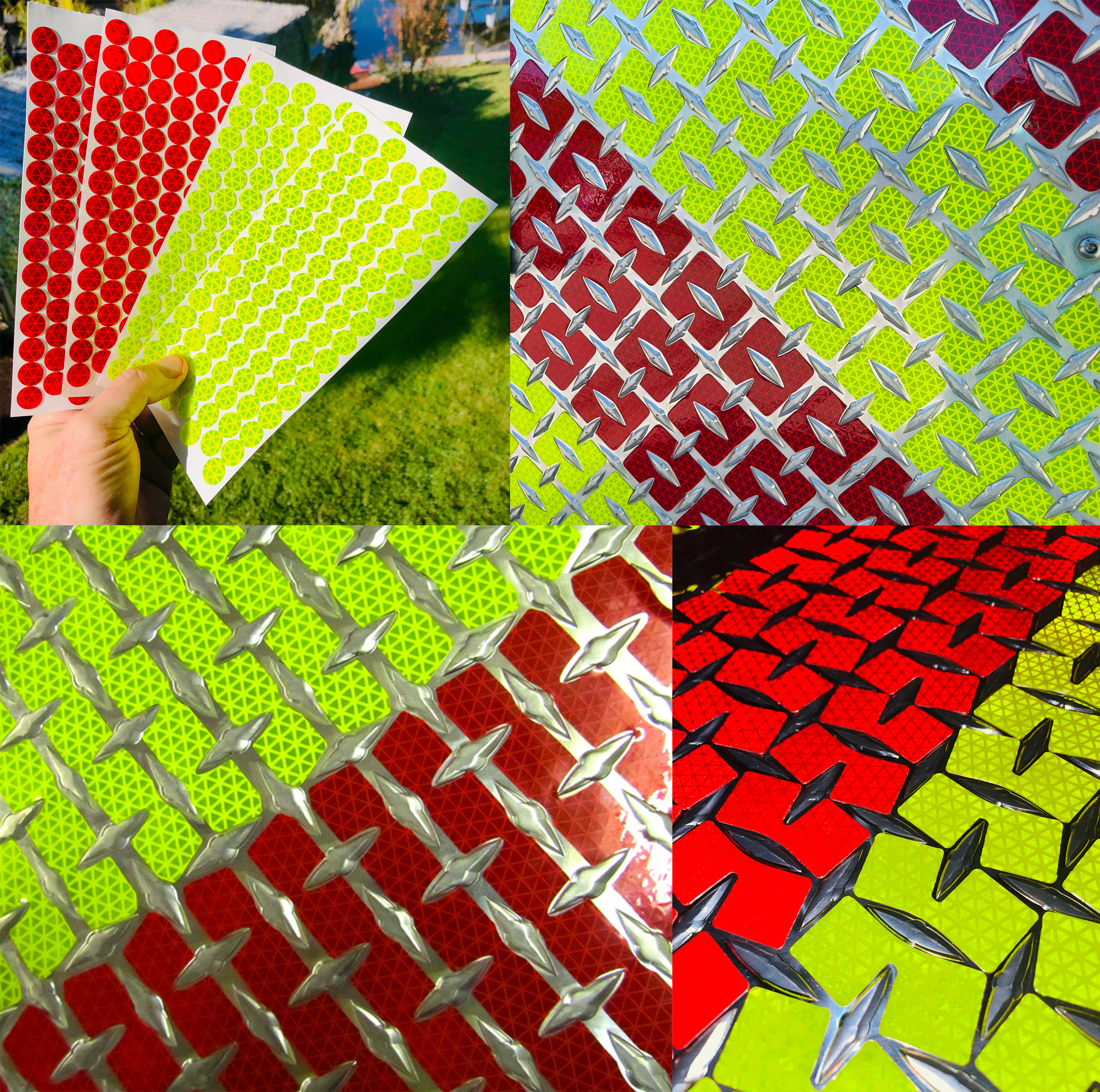 Reflective Chevron Striping Stripes for Diamond Plate ONLINE STORE